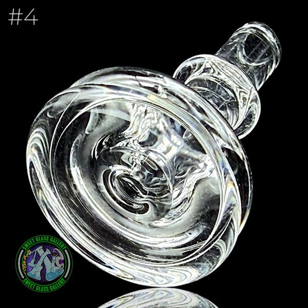 Zach Harrison - Joystick #4 - Lift Off Cap (Clear) – Sweet Glass Gallery