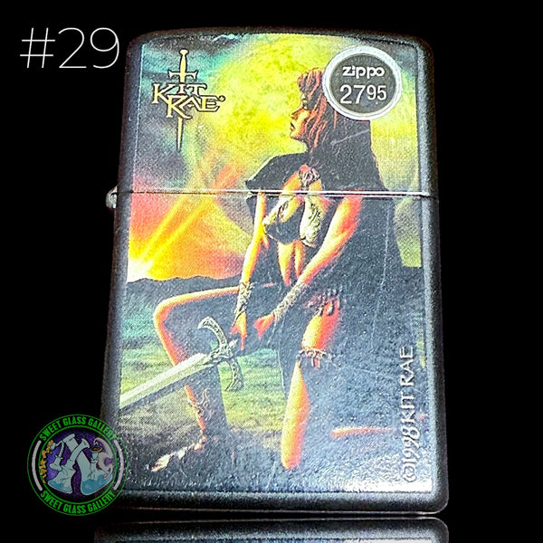 Zippo - Lighter #29 (Kit Rae) – Sweet Glass Gallery